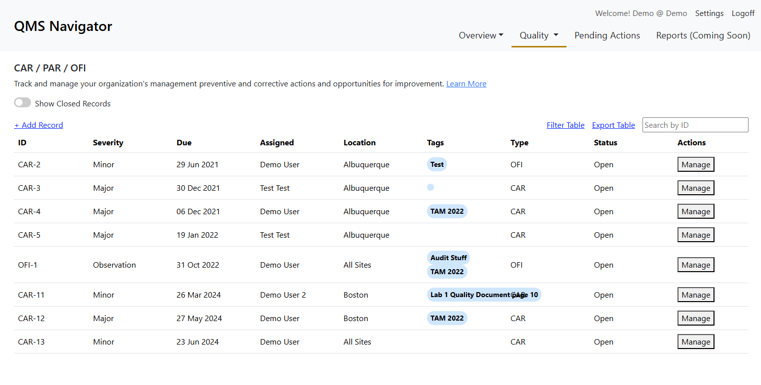 QMS Corrective Actions - National Association for Proficiency Testing ...